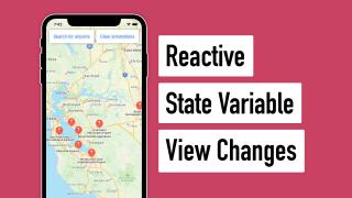 Reactive State Variable View Changes