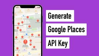 Generate Google Places API Key