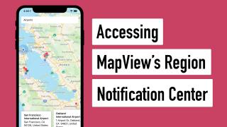Accessing MapView Region with NotificationCenter
