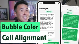 Changing Bubble Color and Alignment