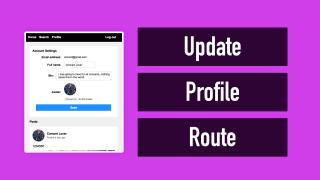 Update Profile Route