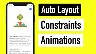 Auto Layout Constraint Animations