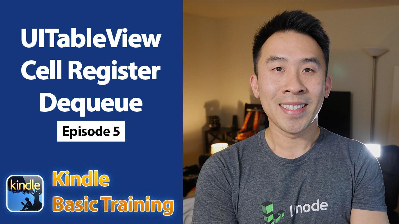 UITableView Cell Register and Dequeue
