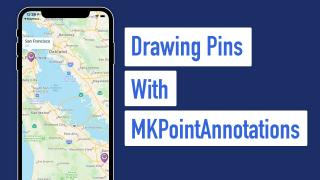 Drawing Pins with Annotations