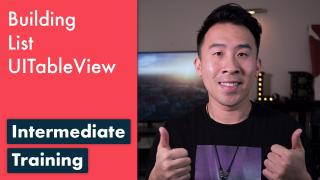 Build List with UITableViewController