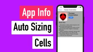 App Info Auto Sizing Cells